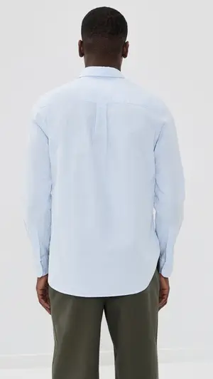 Officine Générale New Oxford Button Down Shirt - Candy Stripe