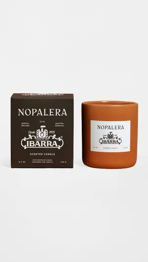 NOPALERA Chocolate Ibarra Candle 8.5 Oz/250