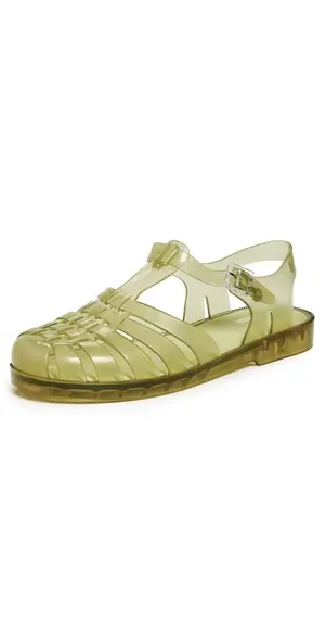 Melissa Possession Jelly Sandals - Glass Green