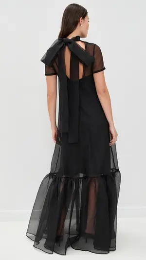 Staud Calluna Maxi Dress - Black