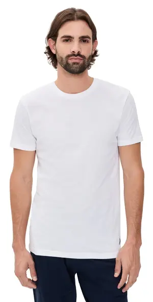 Polo Ralph Lauren Classic Fit Cotton Crew Neck T-shirt 3 Pack - White