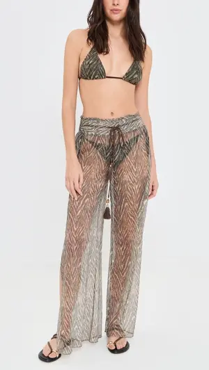 Ramy Brook Priya Animal Print Pant