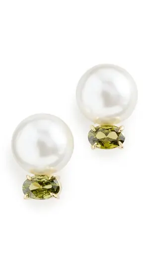 Shashi Perle Pridot Earrings