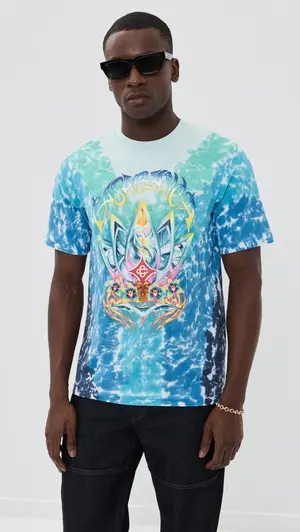 Casablanca Surf Lotus Tie Dye Tee