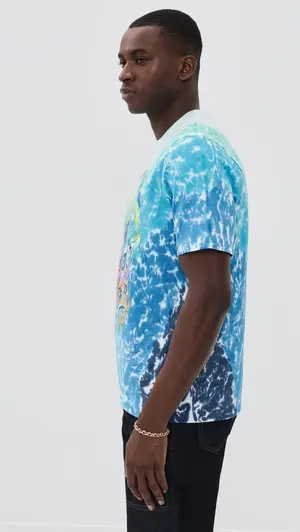 Casablanca Surf Lotus Tie Dye Tee