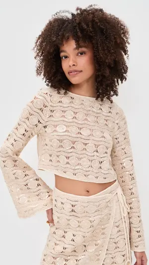 Azulu Nico Embellished Top