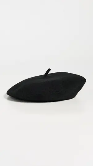 Hat Attack Classic Beret - Black