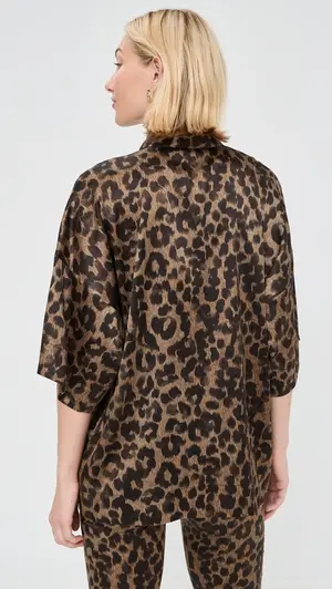 Françoise Zaoua Leopard Print Shirt - Leo Leopard
