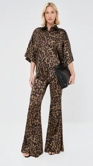 Françoise Zaoua Leopard Print Shirt - Leo Leopard