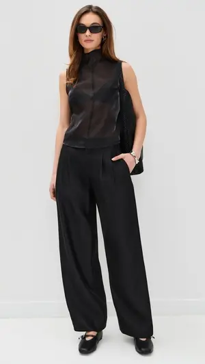 Staud Pierre Pants - Black