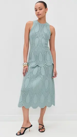 Alexis Zandra Knit Midi Dress