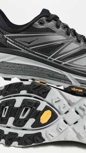 HOKA® Mafate Speed 2 Sneakers - Black/castlerock