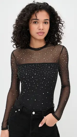 Generation Love Brody Crystal Bodysuit