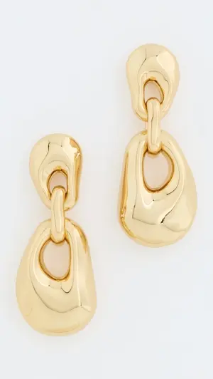 Madewell Double Sculpted Drop Earrings