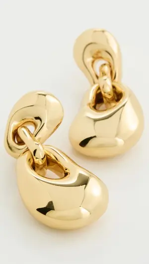 Madewell Double Sculpted Drop Earrings