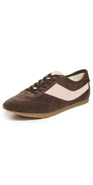 Vince La Runner Sneakers - Dark Mocha/rosewater