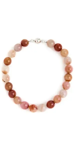 LELET NY Bodie Stone Necklace - Red Agate