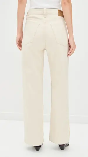 Rag & Bone Logan Spliced Wide Leg Jeans