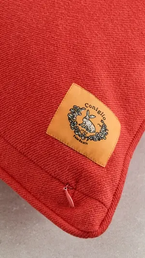 CONIGLIO PALM BEACH Reversible Throw Pillow 20x20