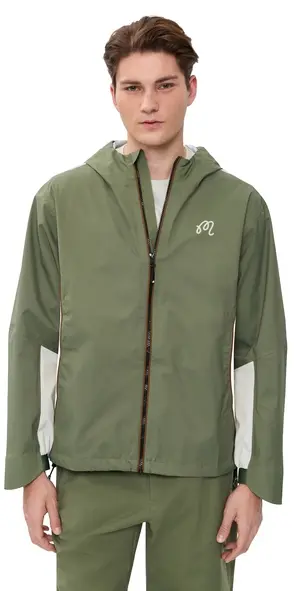 MALBON Foraging Fairways Cloud Burst Rain Jacket