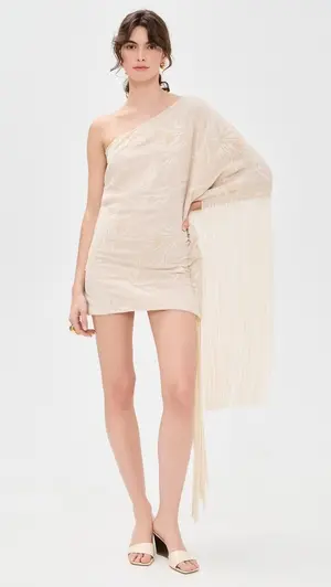 Azulu Oli One-shoulder Mini Dress
