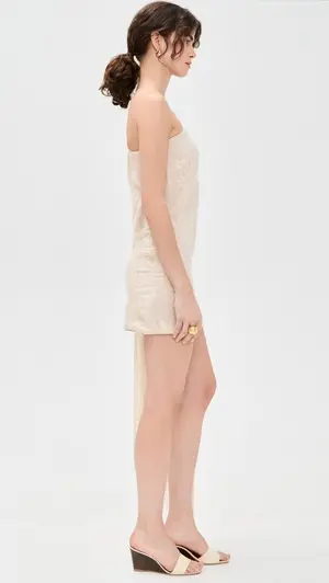 Azulu Oli One-shoulder Mini Dress