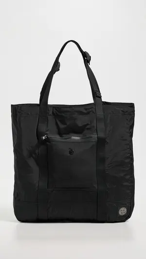 Stone Island Nylon Tote Bag - Black