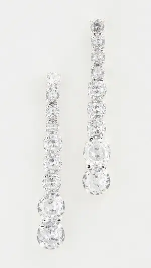 Maison Irem Sadet Crystal Drop Earrings