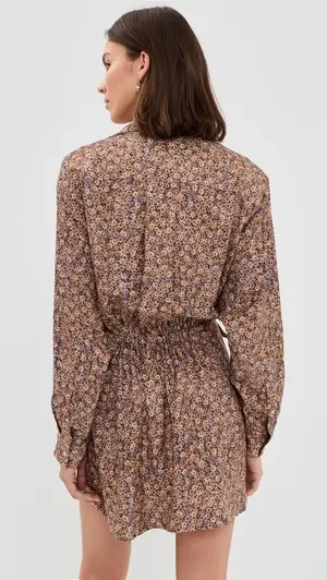 Isabel Marant Harmony Floral-print Mini Dress