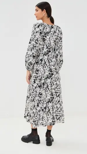 KIKA VARGAS Calli Midi Dress