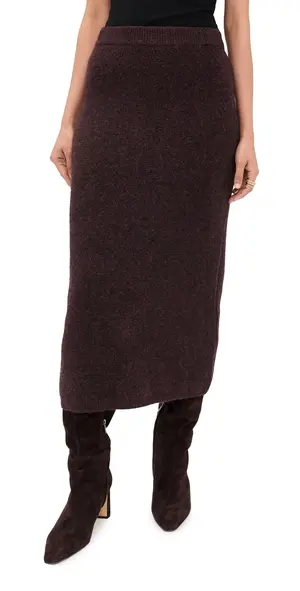 Stretch Knit Midi Skirts
