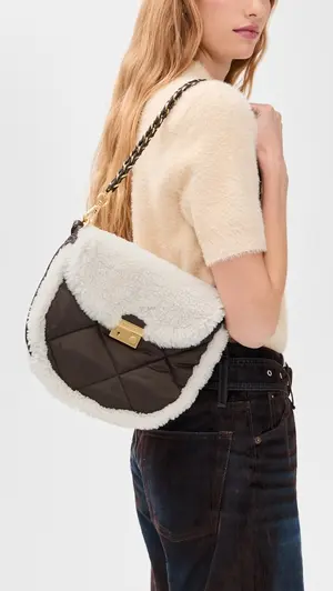 Mz Wallace Crosby Lock Saddle Bag