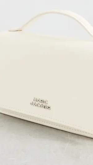 Marc Jacobs Glam Mirror Mini Bag - Cotton White