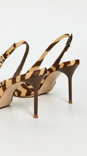 Schutz Paola Zebra Print Heels