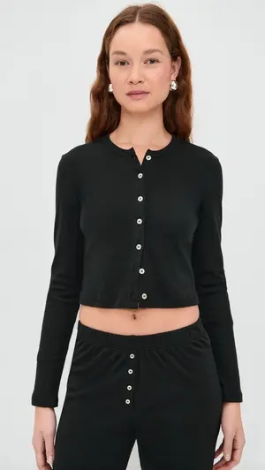 LESET Nando Cardigan - Black
