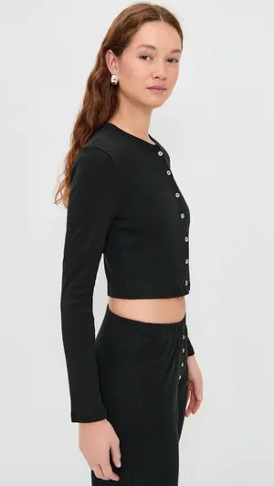 LESET Nando Cardigan - Black