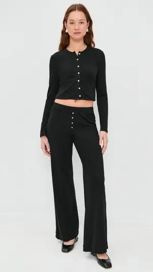 LESET Nando Cardigan - Black