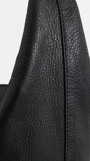 Madewell Slouchy Leather Shoulder Bag - True Black