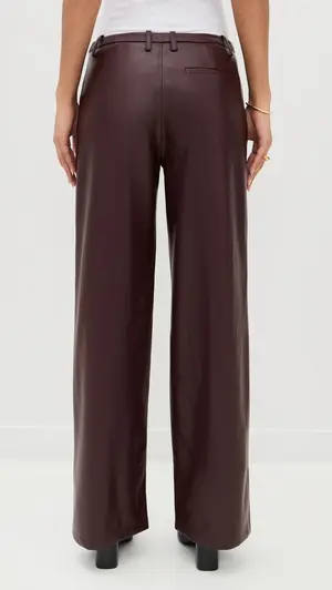 MADISON THE LABEL Lowen Faux Leather Pants