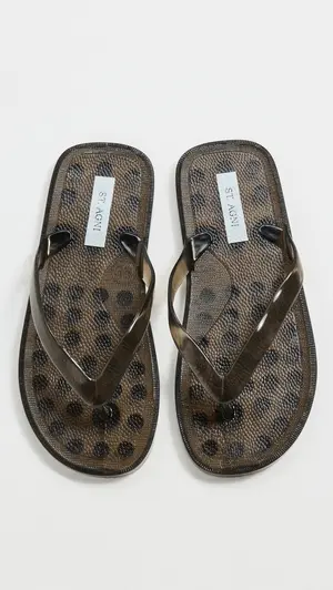 ST. AGNI Jelly Flip Flops