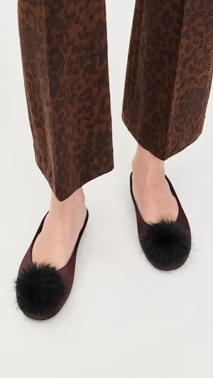 SIMONMILLER Pom Pom Mules