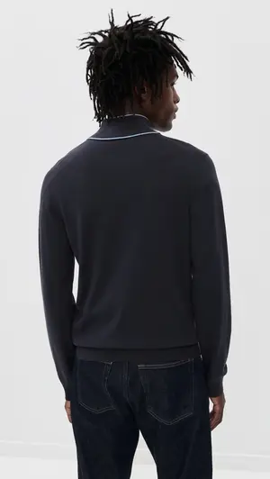 Paul Smith Zip Neck Sweater