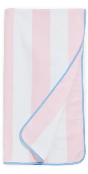 WEEZIE Beach Towel - Pink Stripe