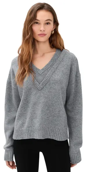Women's Layered V-Neck Sweaters