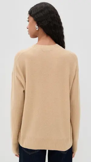 ATM Anthony Thomas Melillo Crew Neck Cashmere Sweater