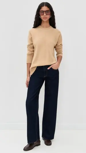 ATM Anthony Thomas Melillo Crew Neck Cashmere Sweater
