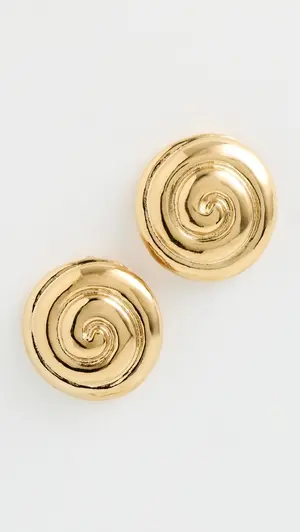 MAYAMAR Spiral Stud Earrings