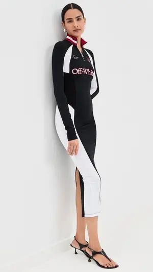Off-White Tech Serena Midi Dress
