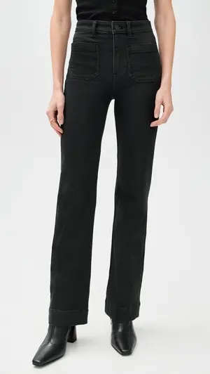 Faherty Brand Stretch Terry Patch Pocket Pants