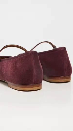 MANSUR GAVRIEL Dance Mary Jane Flats - Plum